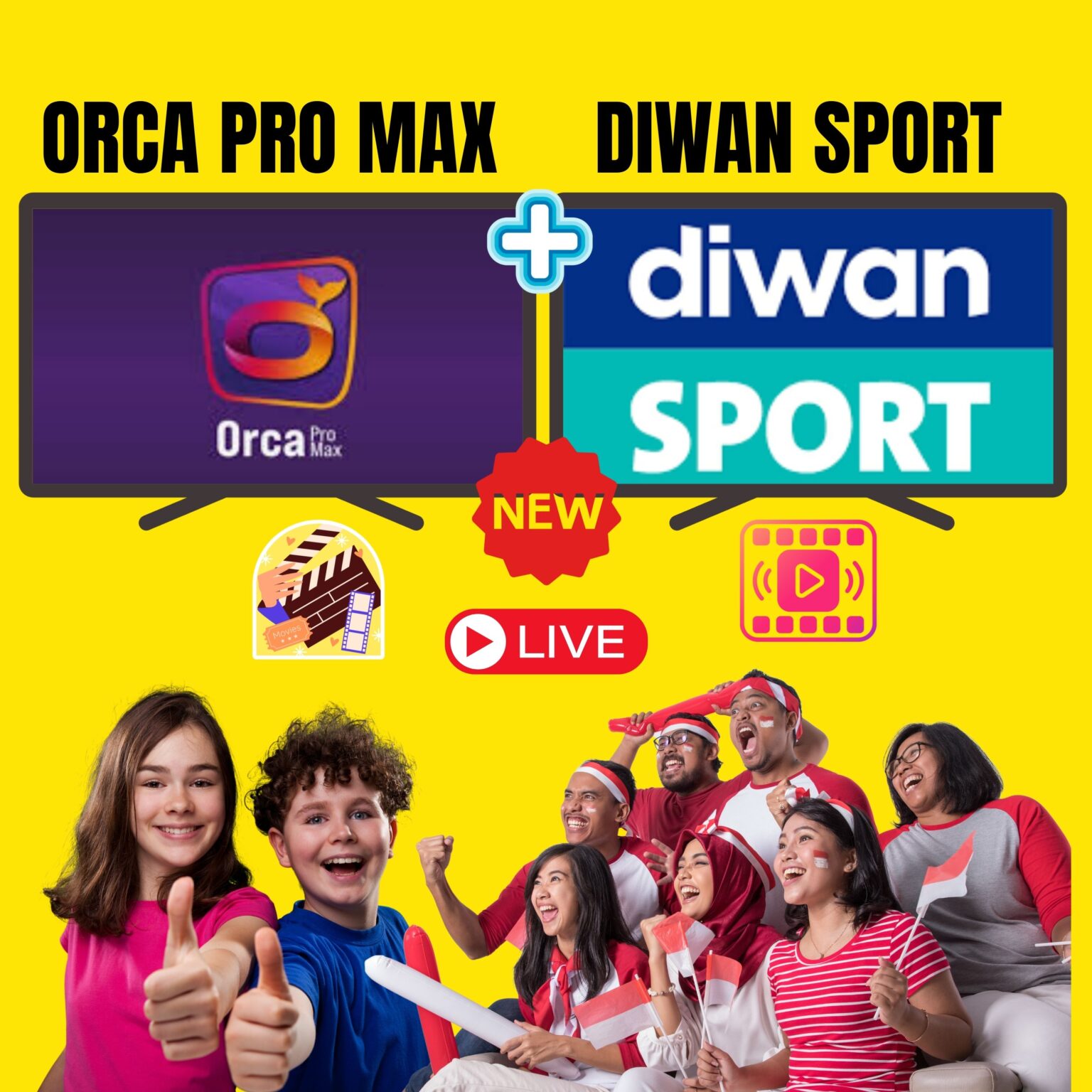 ABONNEMENT DIWAN SPORT 12 MOIS - Tele shop